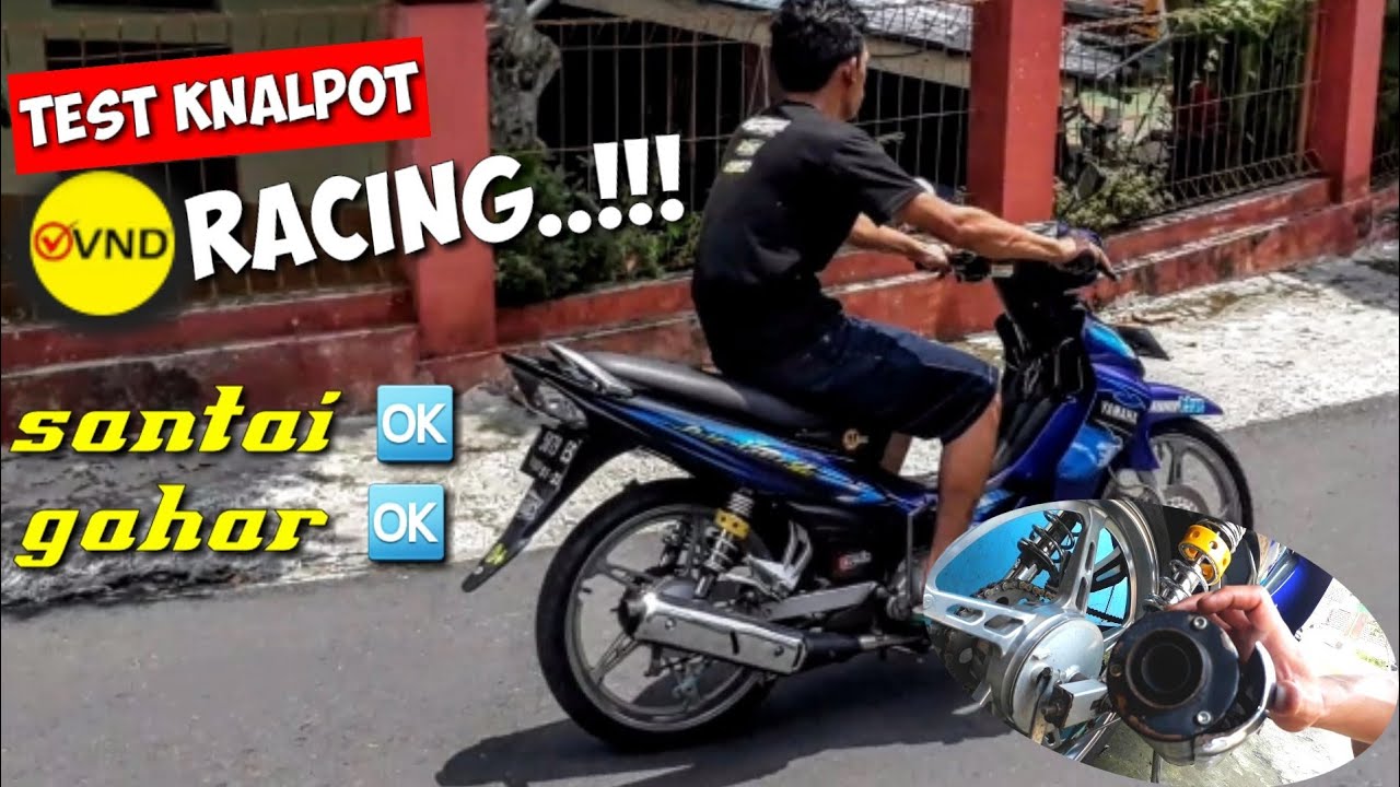 TEST SOUND KNALPOT TSUKIGI VND RACING DI JUPITER Z|| VLOG JUPITER Z ...