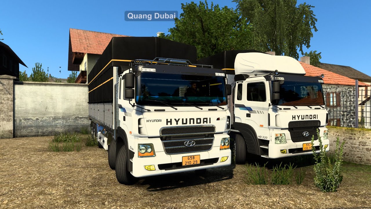 ETS 2 | Convoy HD 320 -Gold chở hoa mùa Tết - Jateng V3 | XPEDITION ...