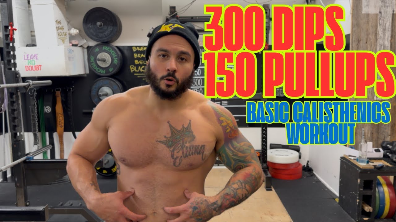 300 Dips + 150 Pullups, 10 Sets | Eric Rivera - YouTube