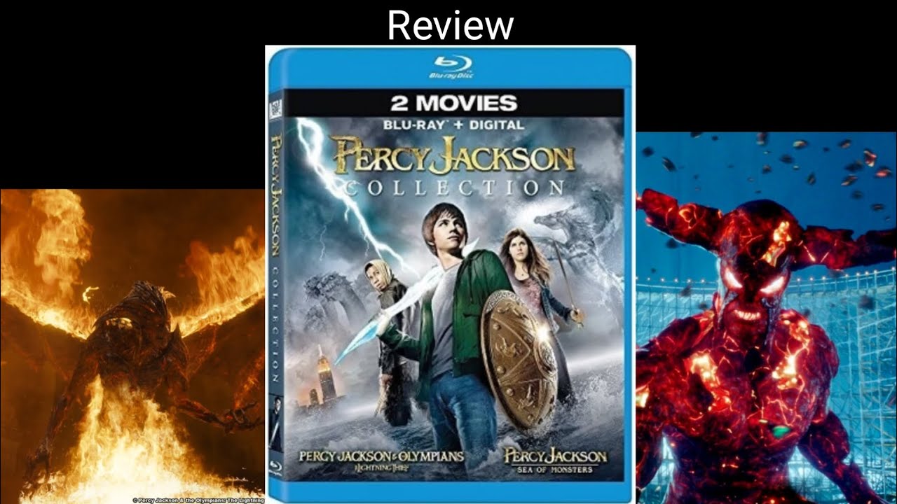 Percy Jackson 2 Movie Collection Blu Ray Set Review - YouTube