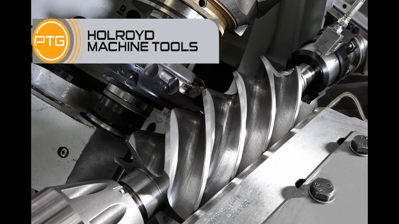 Holroyd 3EX-R Screw Rotor and Worm Milling Machine - YouTube