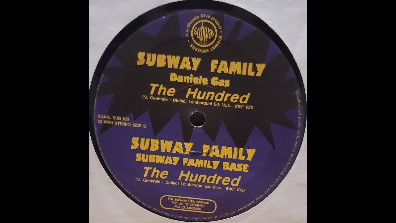 SUBWAY FAMILY BASE - The Hundred - YouTube