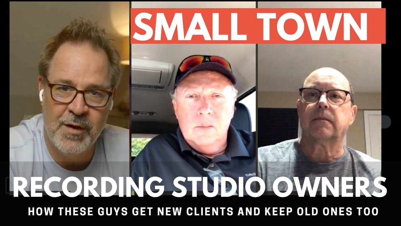 Do you have a small town recording studio (and not sure how to get clients) - YouTube
