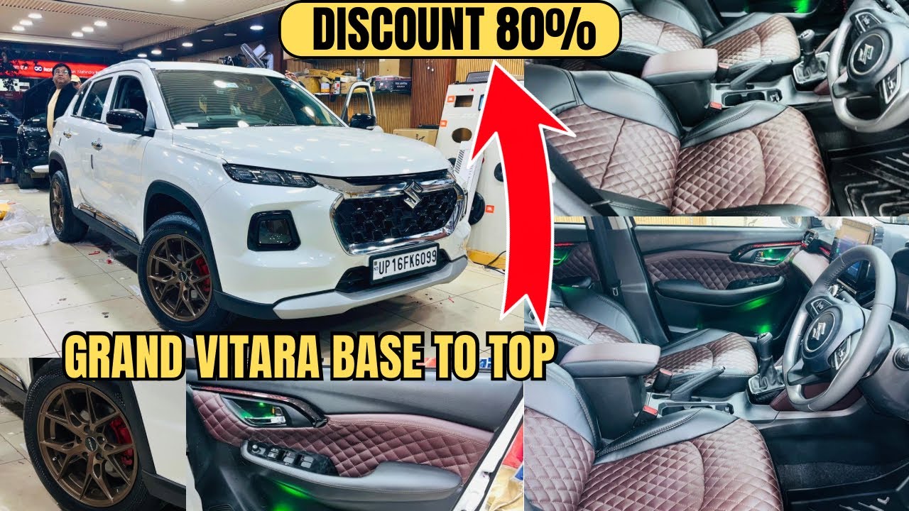 Grand Vitara Base Model Convert Into Top Model | Grand Vitara Sigma ...