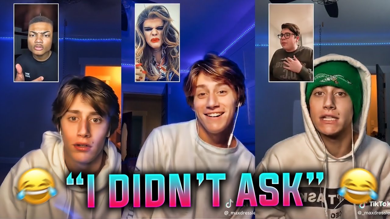 Max Dressler POV TikTok Compilation "I DIDN'T ASK" - YouTube