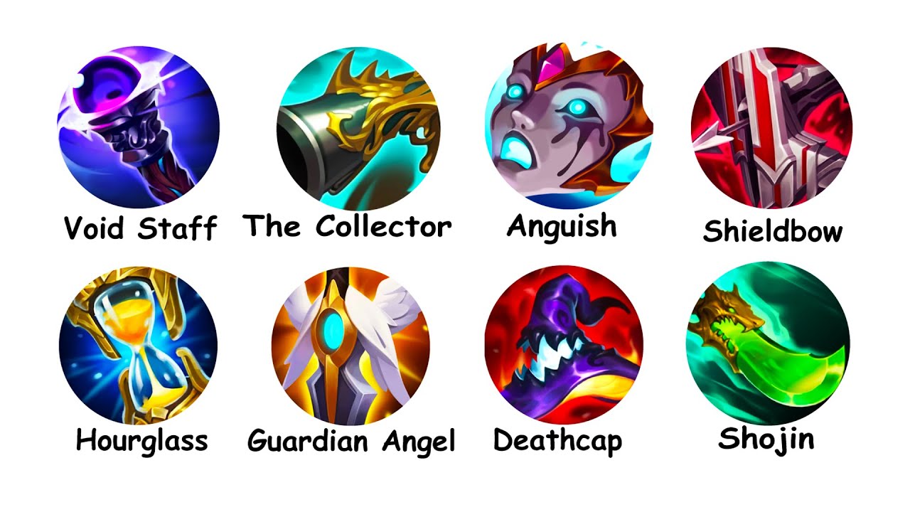 Every Legendary League of Legends Item Explained In 8 Minutes Part 1 ...