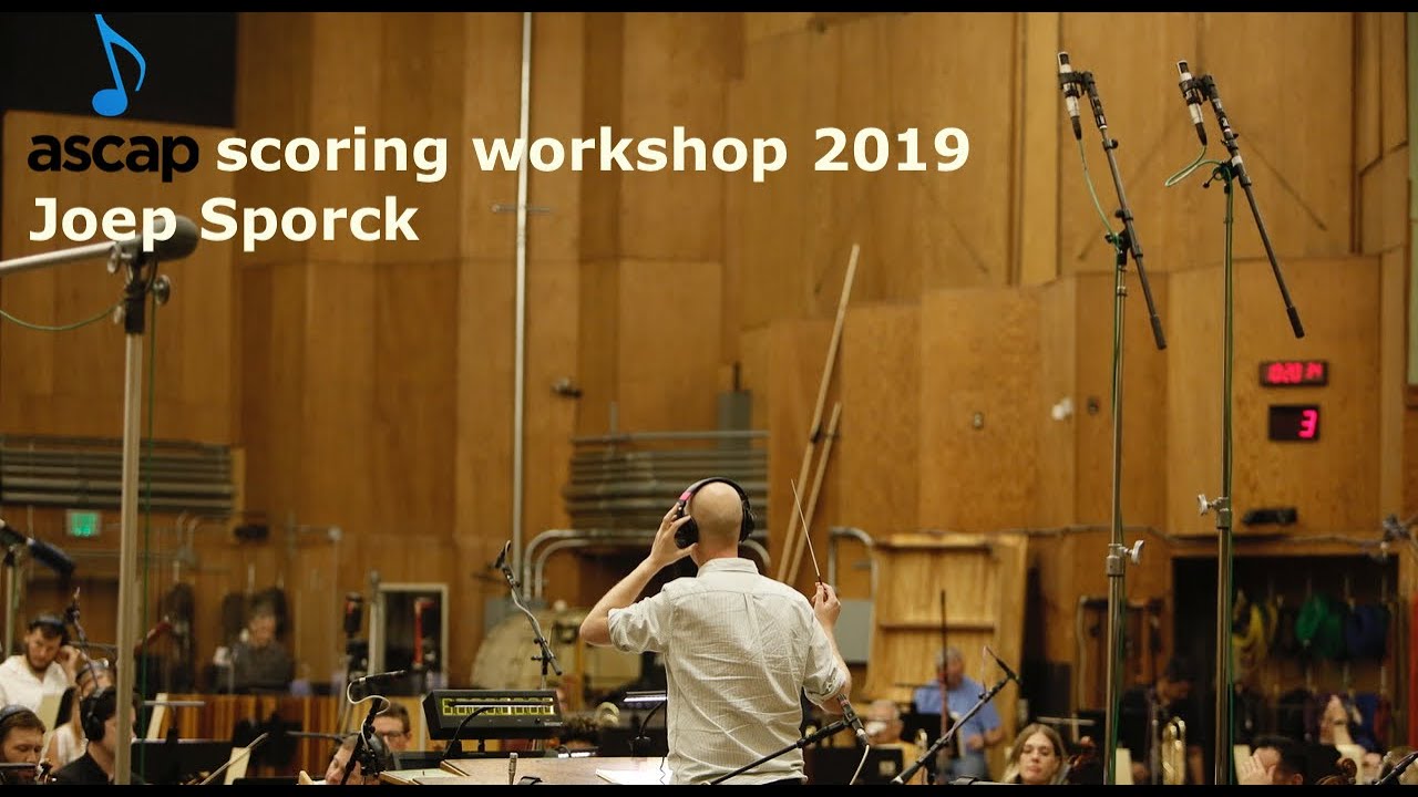 Joep Sporck - ASCAP workshop 2019 - Newman Scoring Stage - Los Angeles ...