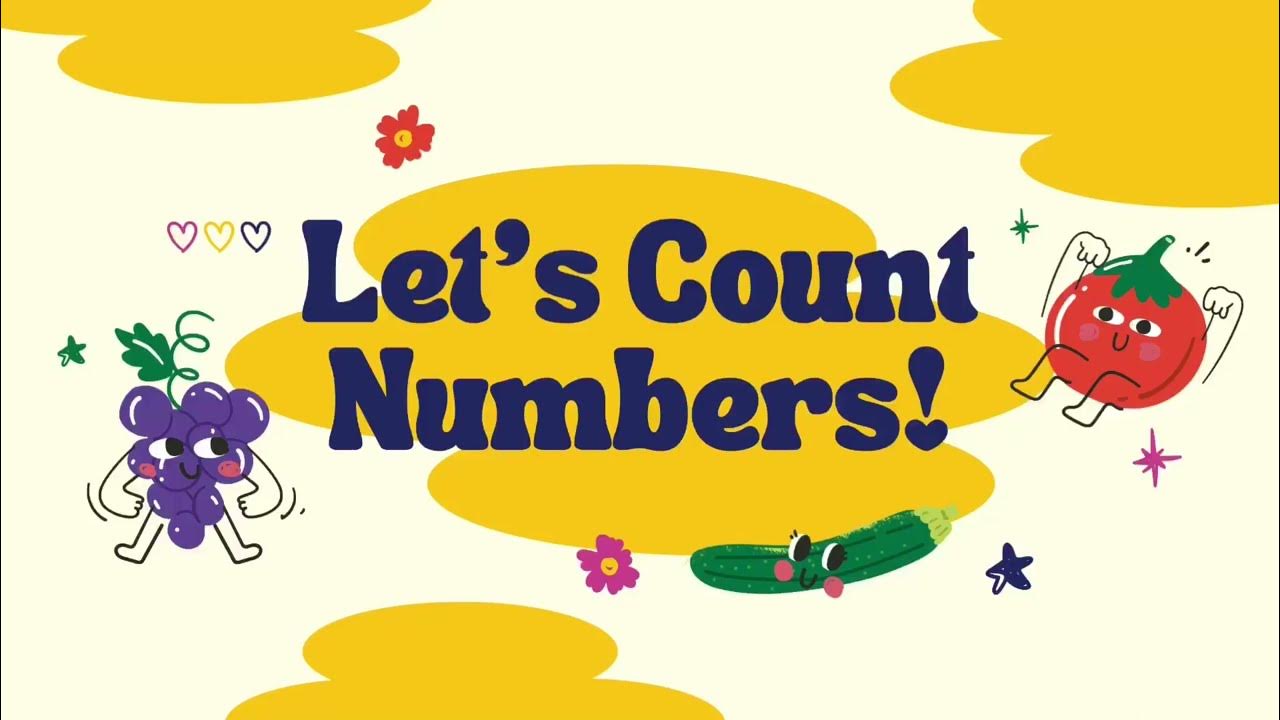 Counting 1 to 10 song..Numbers for Children.Learn to count from 1 to 10 ...