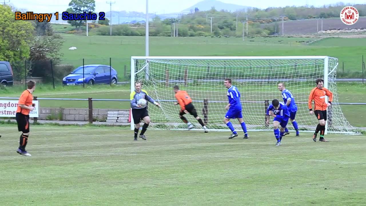 Ballingry Rovers v Sauchie Juniors - YouTube