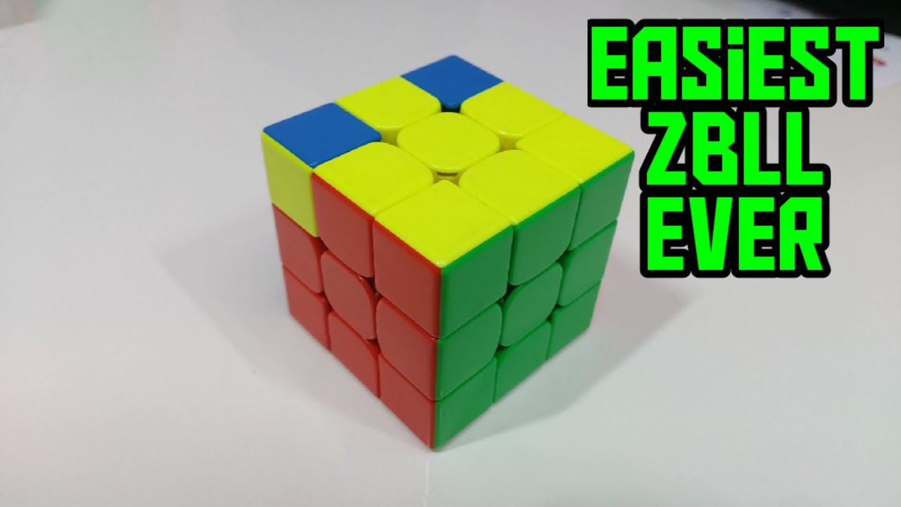 Easiest ZBLL case ever T-ZBLL#1 - YouTube