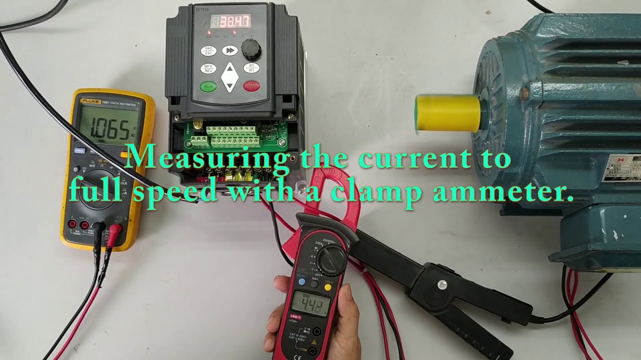 Reviewing, testing and installing a Chinese VFD - YouTube
