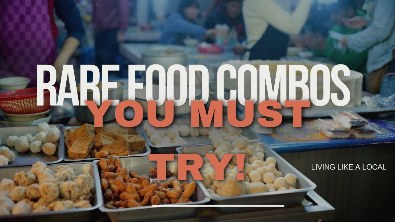 Rare food combos you must try! - YouTube