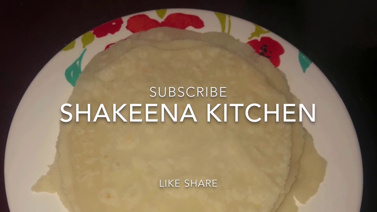 PATHRI. RICE ROTI. LEFT OVER RICE DELICACY. - YouTube