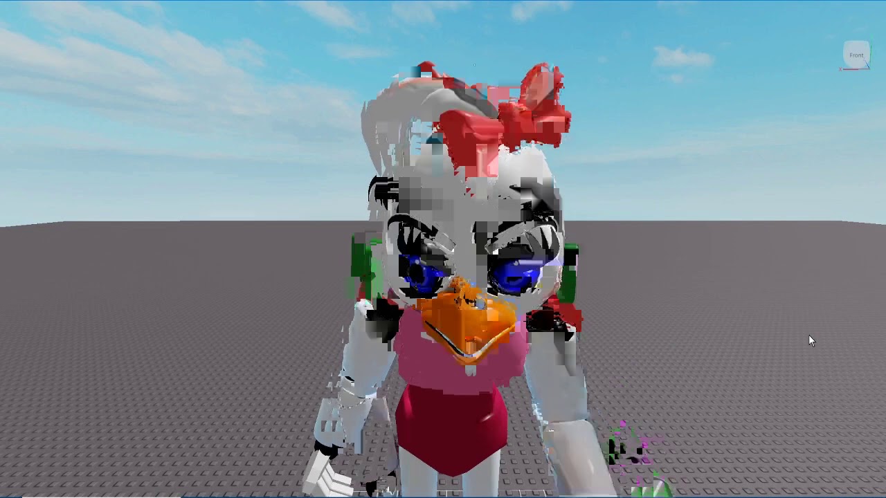 GLAMROCK CHICA IDLE ANIMATION - YouTube