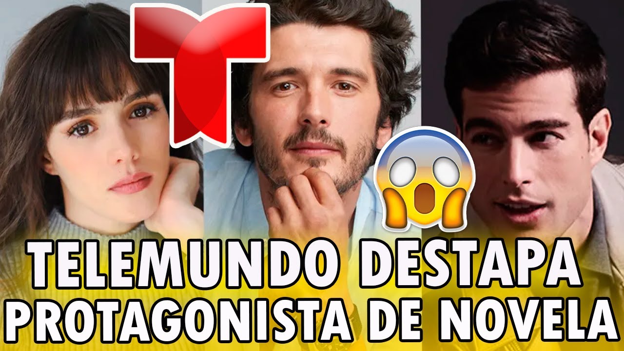 😱Telemundo DESTAPA los PROTAGONISTAS de su NUEVA TELENOVELA la ...