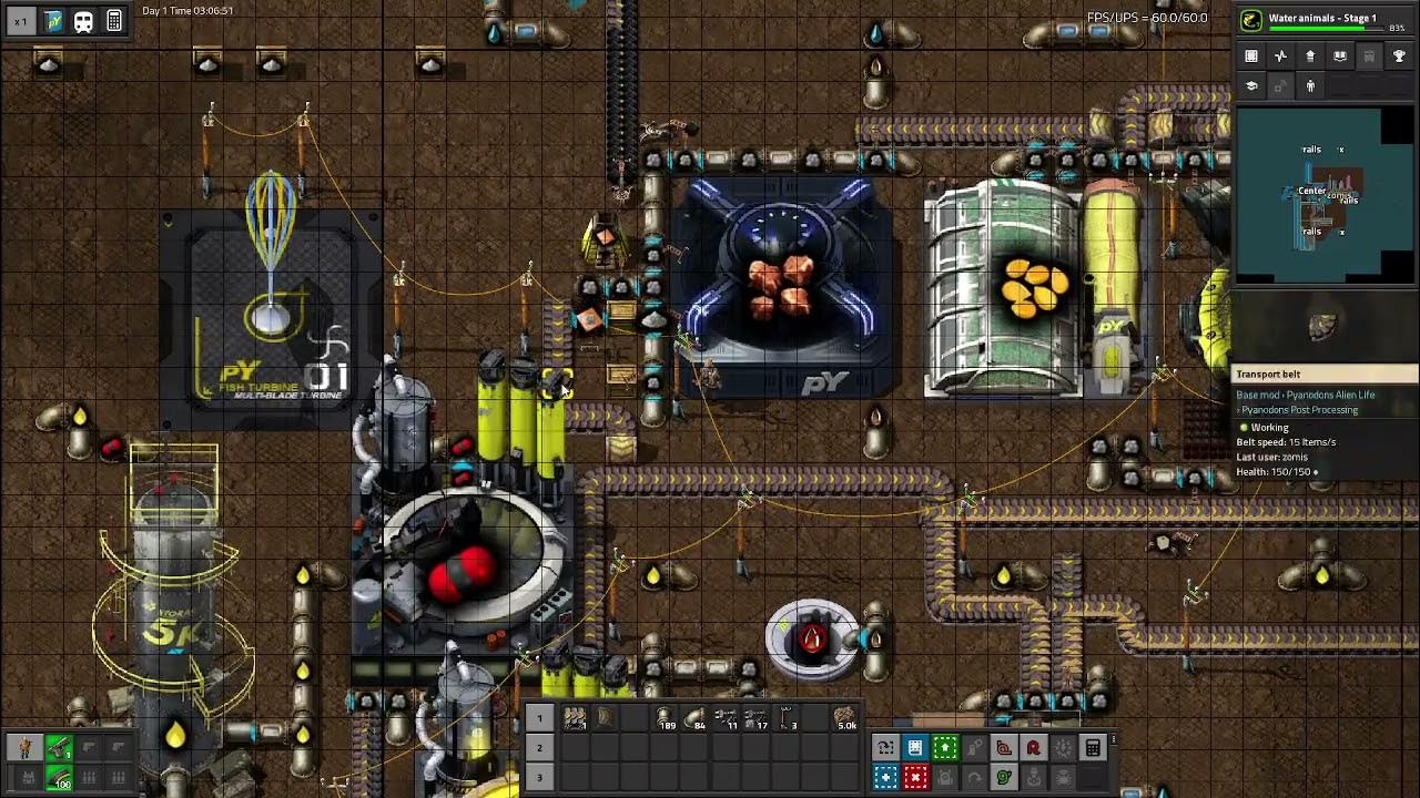 Factorio PyBlock 2025 - Episode 19 - Dusting up the ash - YouTube