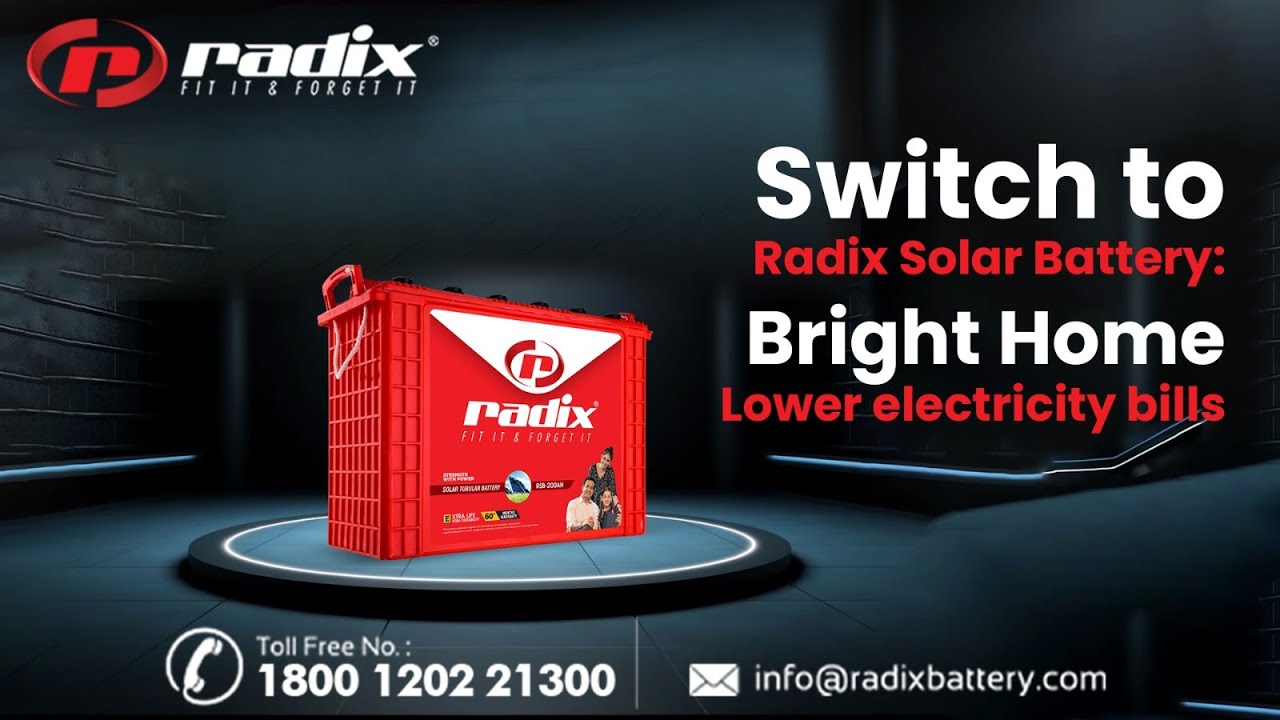 Radix Solar Battery | Premium Solar Batteries for your home # ...