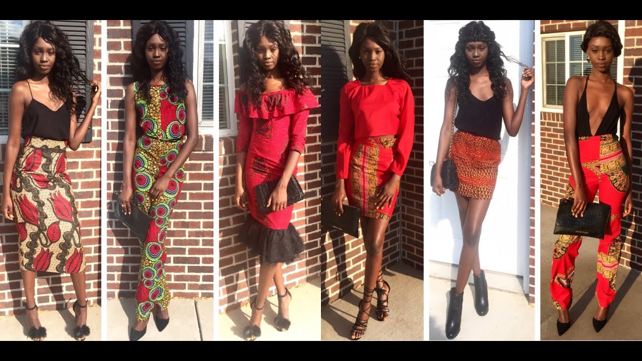 Nubian Collection - African print look book - YouTube