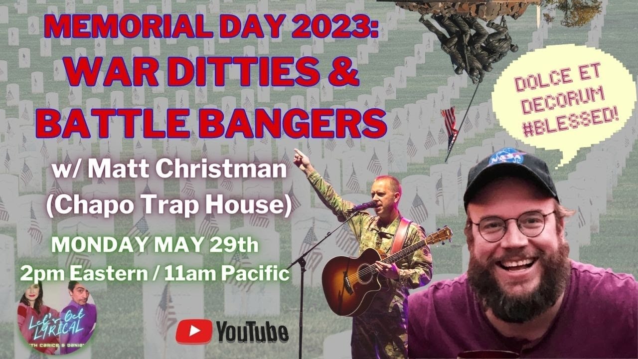 War Ditties & Battle Bangers (w/ Matt Christman) - YouTube