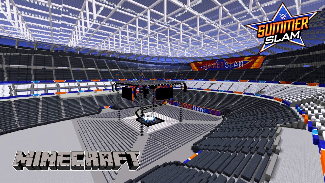 MINECRAFT WWE SUMMERSLAM 2021 STAGE HD - YouTube