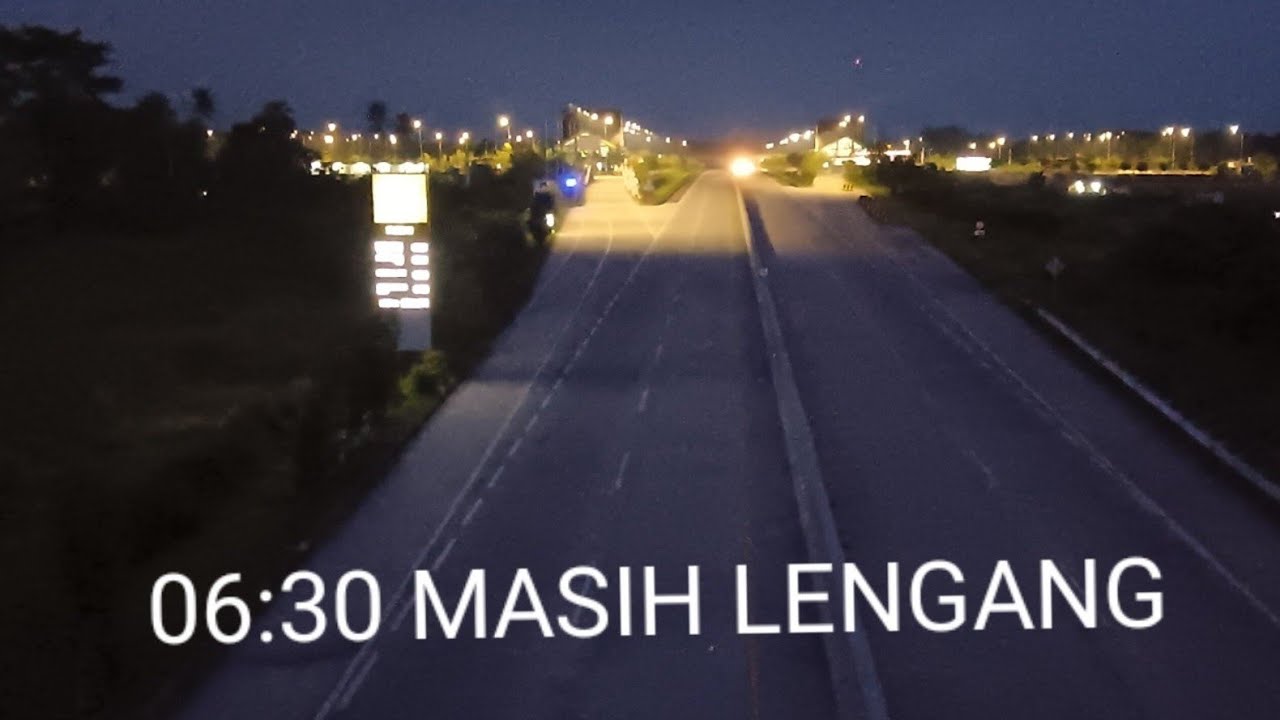 Kondisi di KM 87 TOL LAMPUNG - YouTube