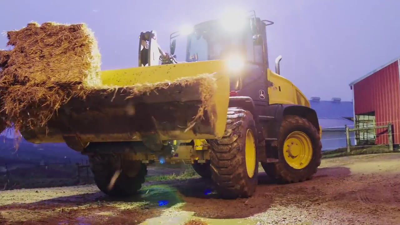 John Deere 344L Compact Wheel Loader - YouTube