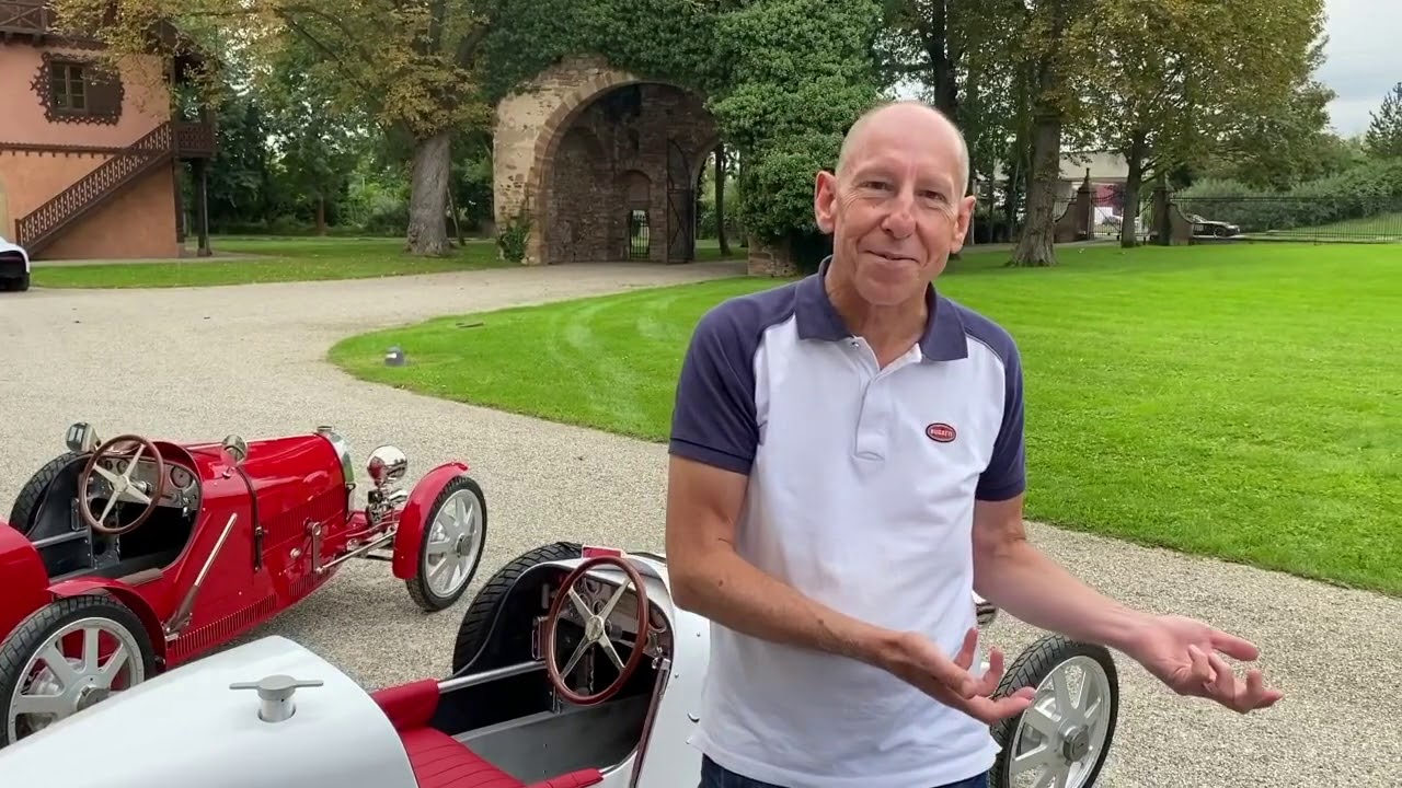 When Bugatti test driver Andy Wallace sends you a personalized video ...