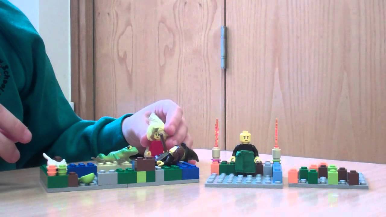 LEGO Story Starter competition entry - Wallis and his cat - YouTube