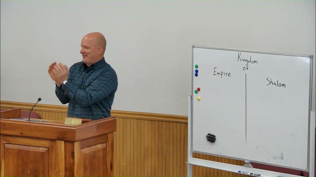 8/4/24 - Clark Schrock - Kingdoms of Empire And Shalom - YouTube