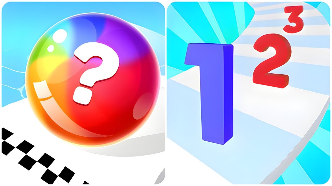 Number Run 3D vs Ball Master - (All Max Level, Maths Games), New Update ...
