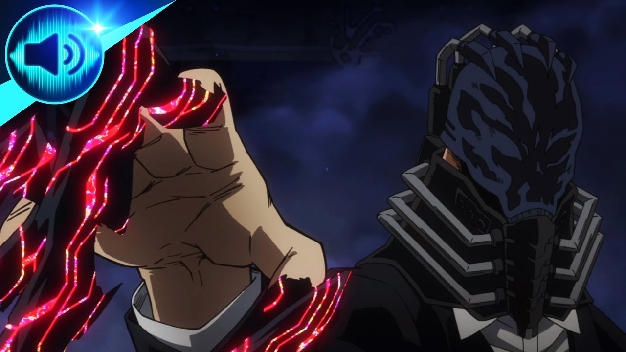 My Hero Academia All For One Forced Quirk Activation Sound Effect - YouTube