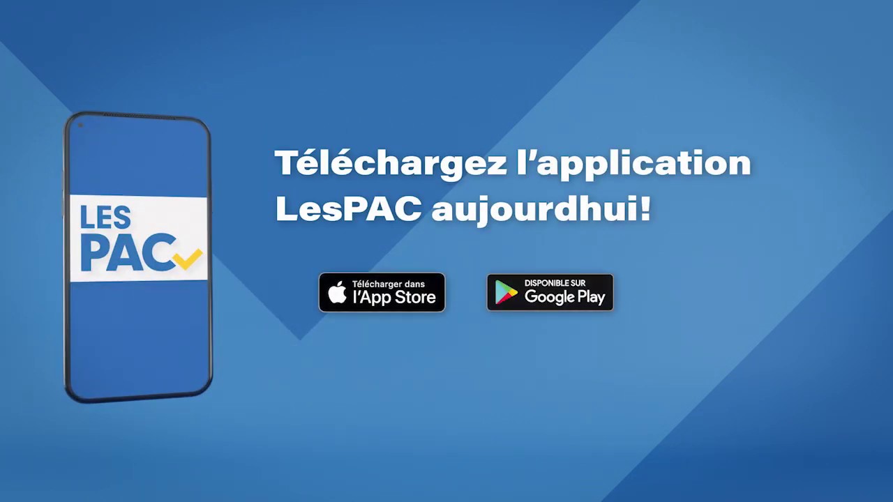 Téléchargez l'application LesPAC dès maintenant! - YouTube