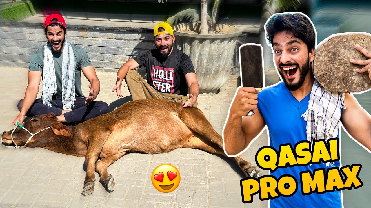 PHADDA😱 ALHAMDULILLAH 60 HAZAR Ki COW KO ZIBAH KARDIA😍| Mandi Vlog ...