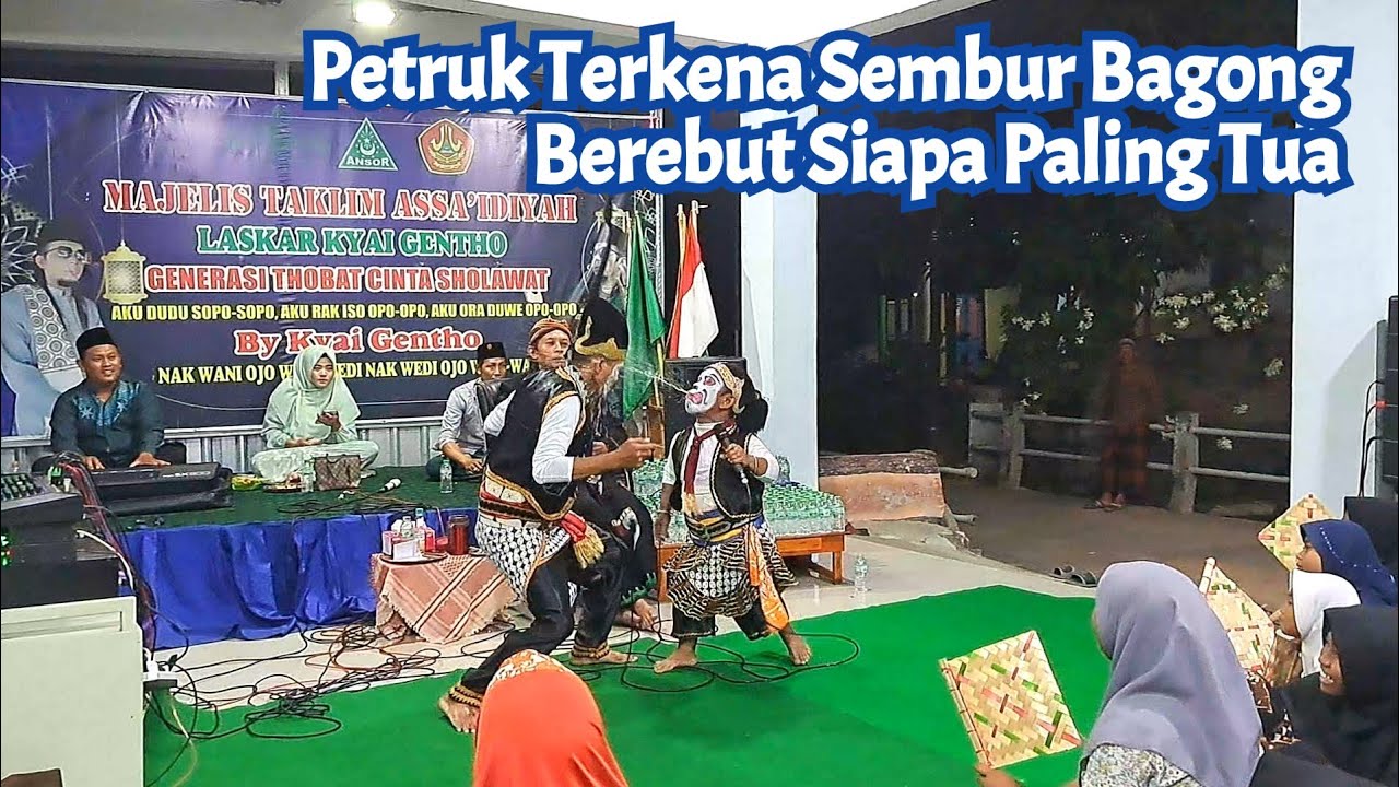 Lucunya Pelawak "Petruk Teles Gebes Disembur Bagong" Jama'ah Laskar ...