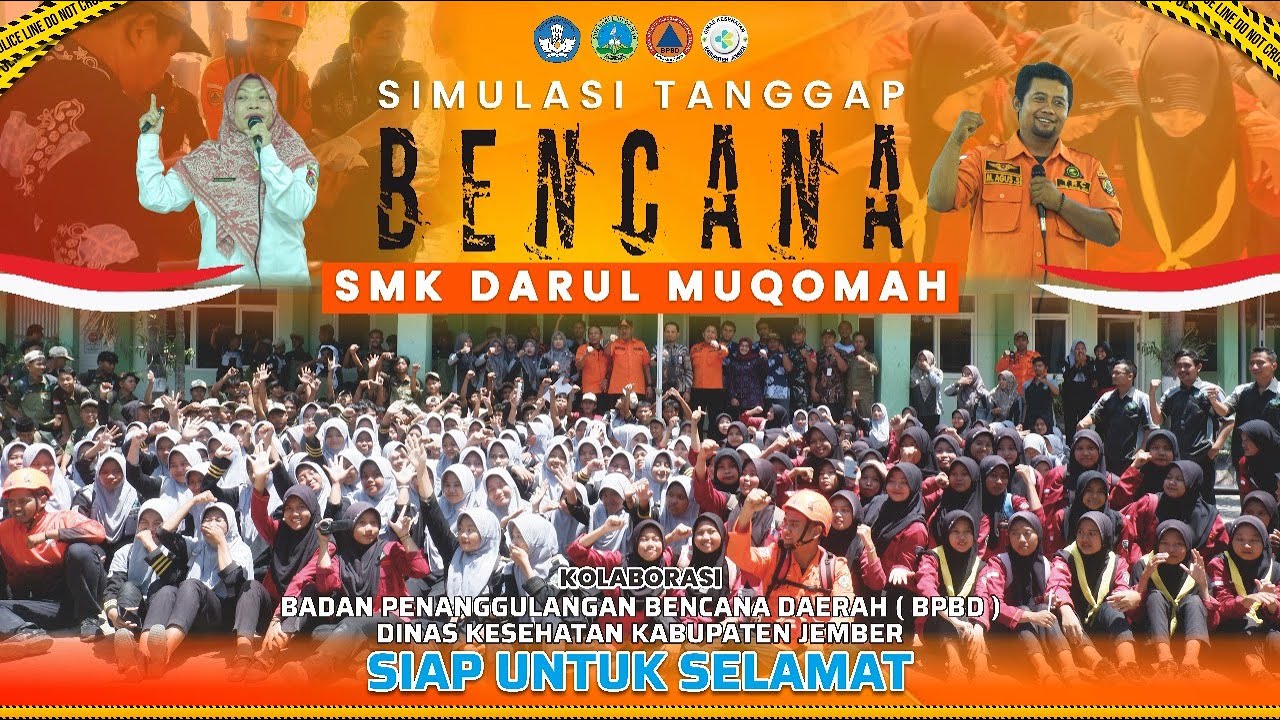 SIMULASI MITIGASI BENCANA GEMPA BUMI/MEGATRUST - SMK Darul Muqomah ...