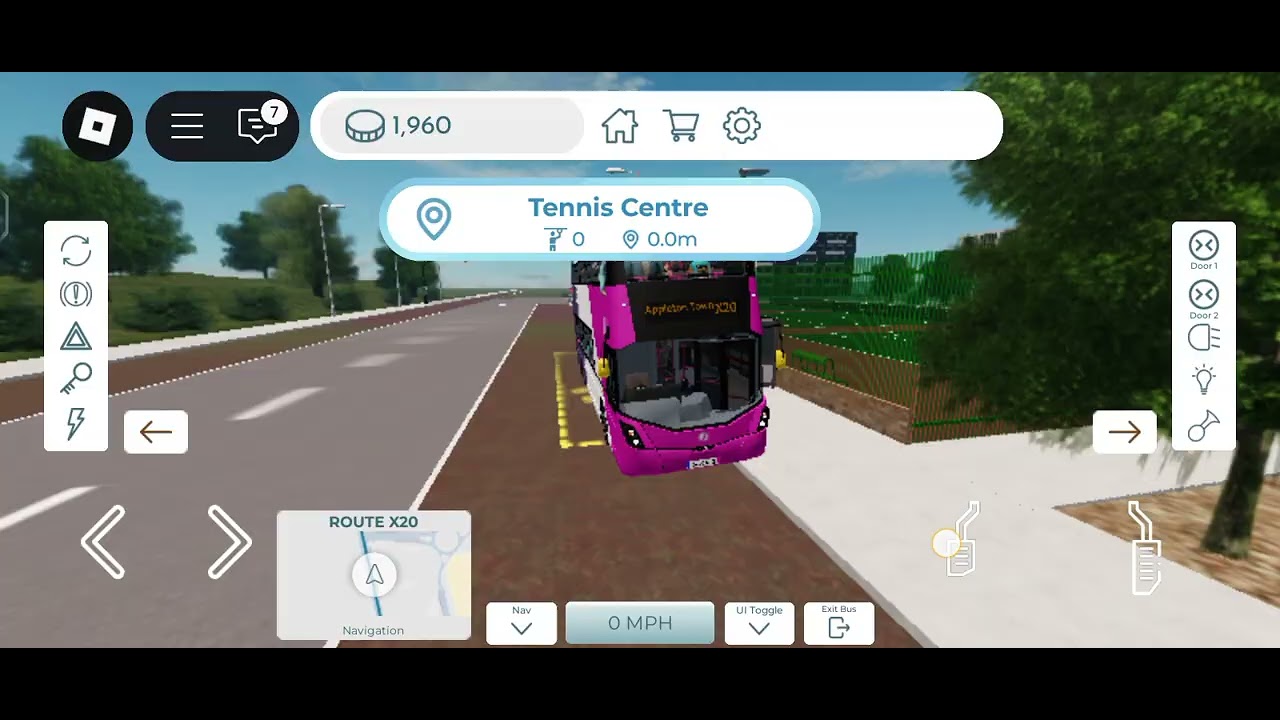 X20 Canterbury Bus Station to Appleton Town - First Canterbury #roblox# ...