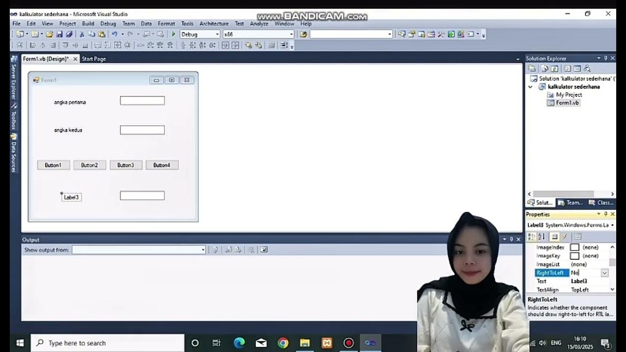 TUTORIAL PEMBUATAN APLIKASI KALKULATOR SEDERHANA (PEMROGRAMAN VISUAL ...