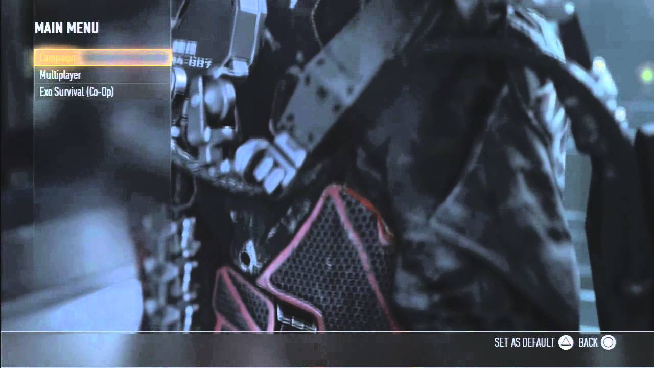 Advanced Warfare Multiplayer Menu