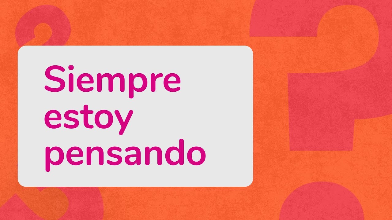 EN QUE ESTOY PENSANDO? | Pr. Sergio Moreno - YouTube