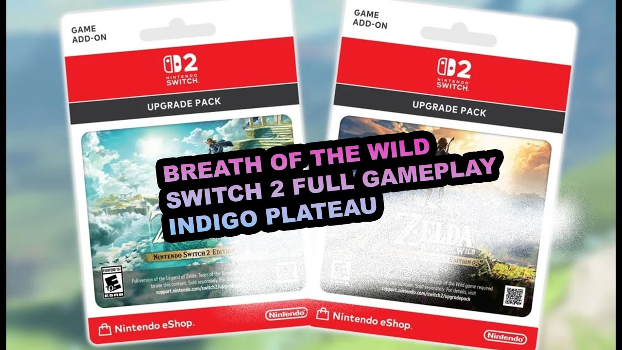 Zelda : Breath Of The Wild Switch 2 Full Gameplay! | #botw #switch2 # ...