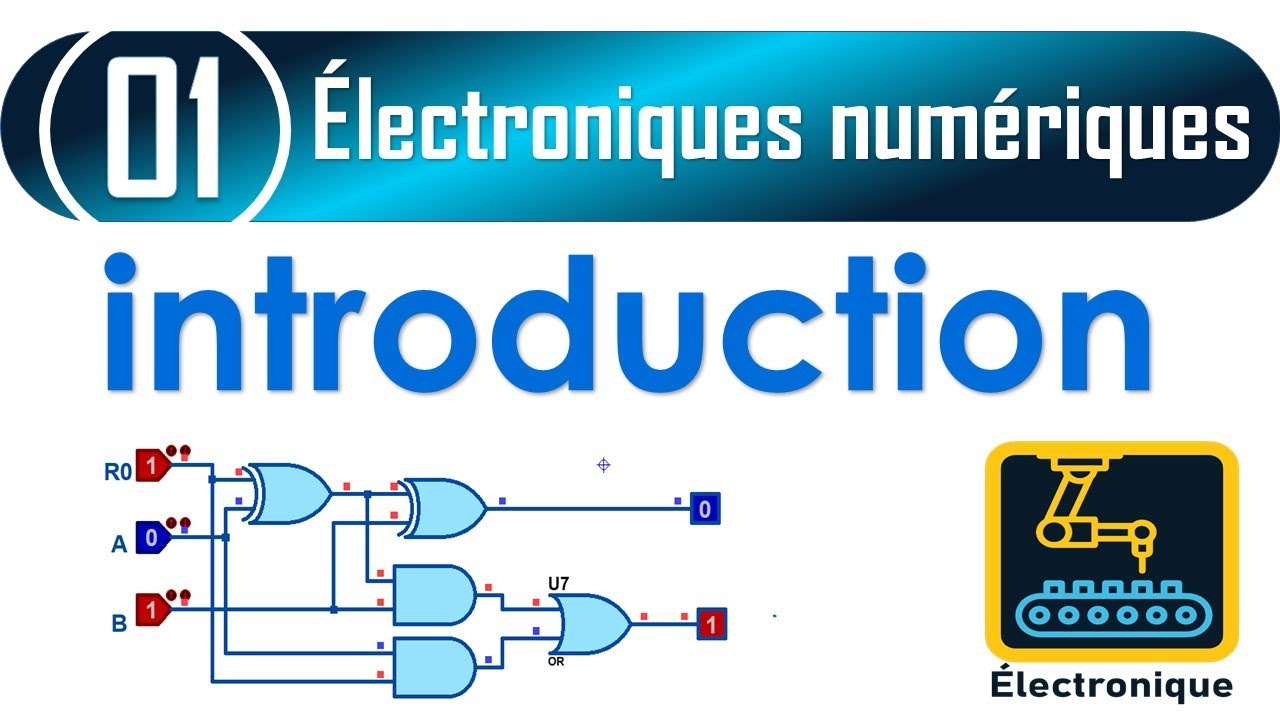 001 électronique numérique Darija introduction بالدارجة - YouTube