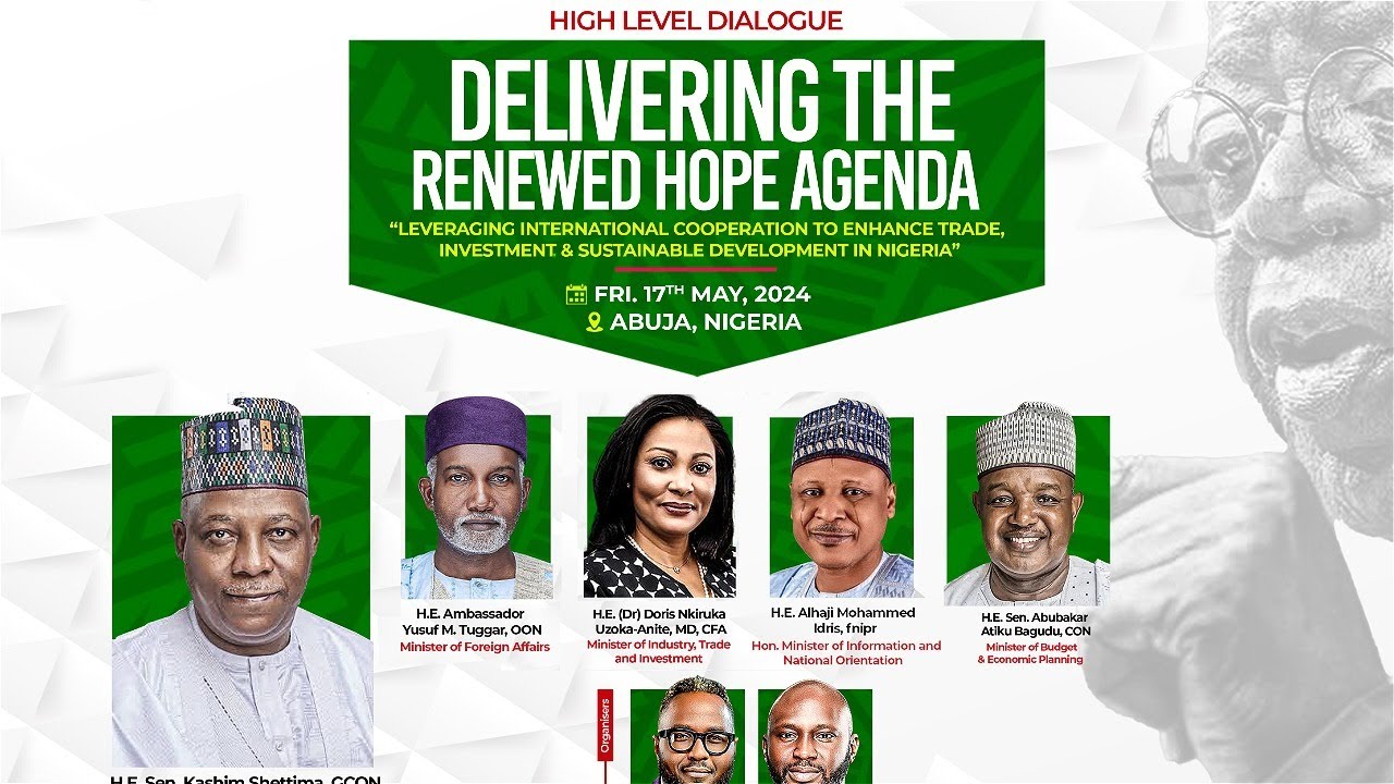 HIGH LEVEL DIALOGUE on DELIVERING THE RENEWED HOPE AGENDA - YouTube