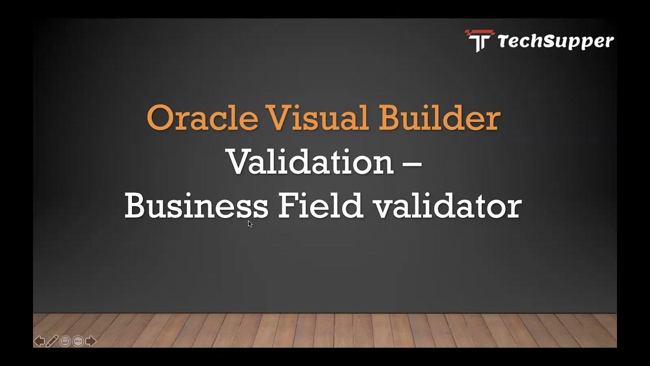 6. How to use Business Object field validators | OIC | Oracle Cloud #oracle #oic #vbcs - YouTube