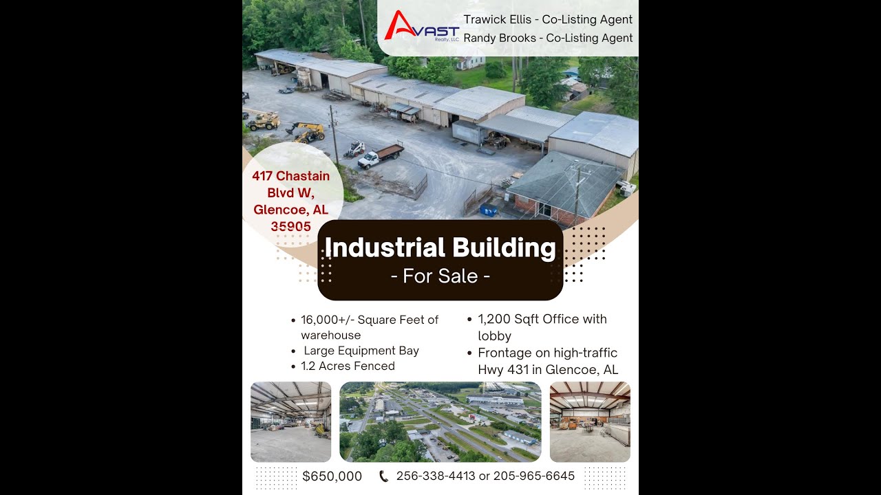 Amazing Industrial Flex Space Investment Opportunity Near Gadsden ...