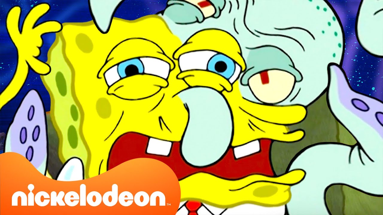SpongeBob bikin kita geli selama 60 menit 😬🥴 | Nickelodeon Bahasa - YouTube