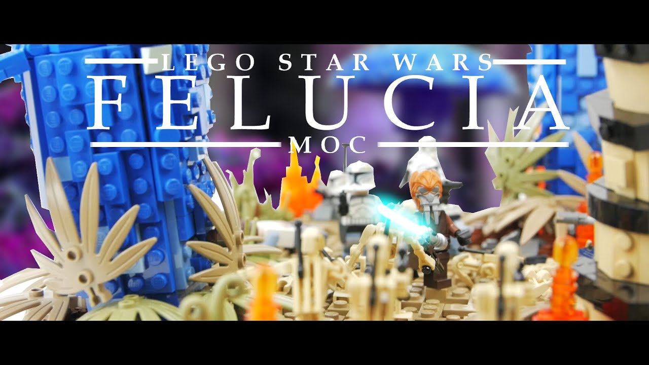 Lego Star Wars Battle of Felucia MOC | PhinixBuildingStudios - YouTube