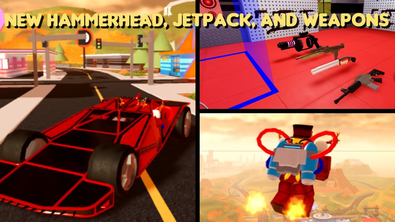 NEW HAMMERHEAD, JETPACK, & WEAPONS UPDATE! (Roblox Jailbreak) - YouTube