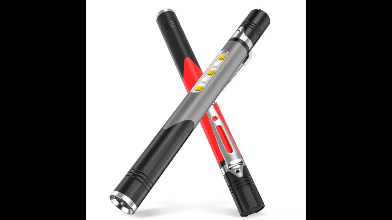 Pen Clip Light Dual Light Source Mini Portable Dentist Nurse Pencil ...