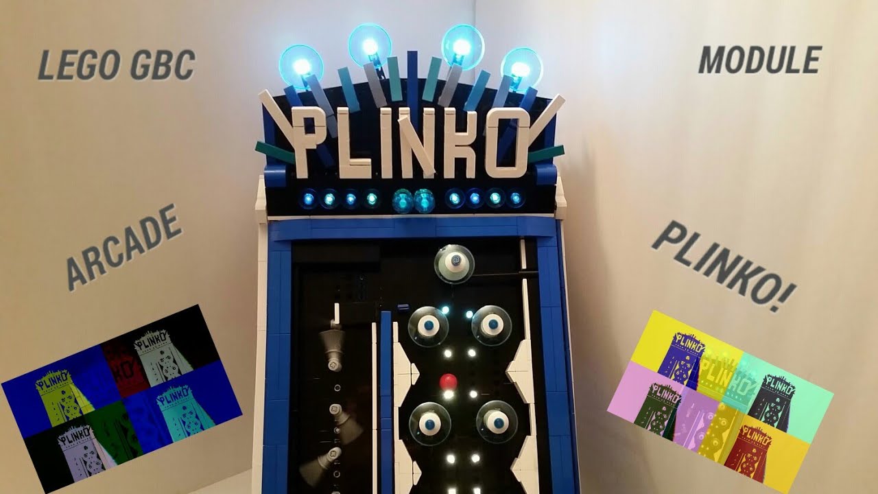 LEGO GBC Module / ARCADE PLINKO! - YouTube