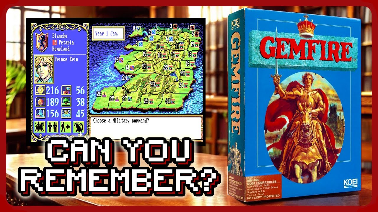 Gemfire 1992 DOS Hidden Gem Retro Strategy RTS - YouTube